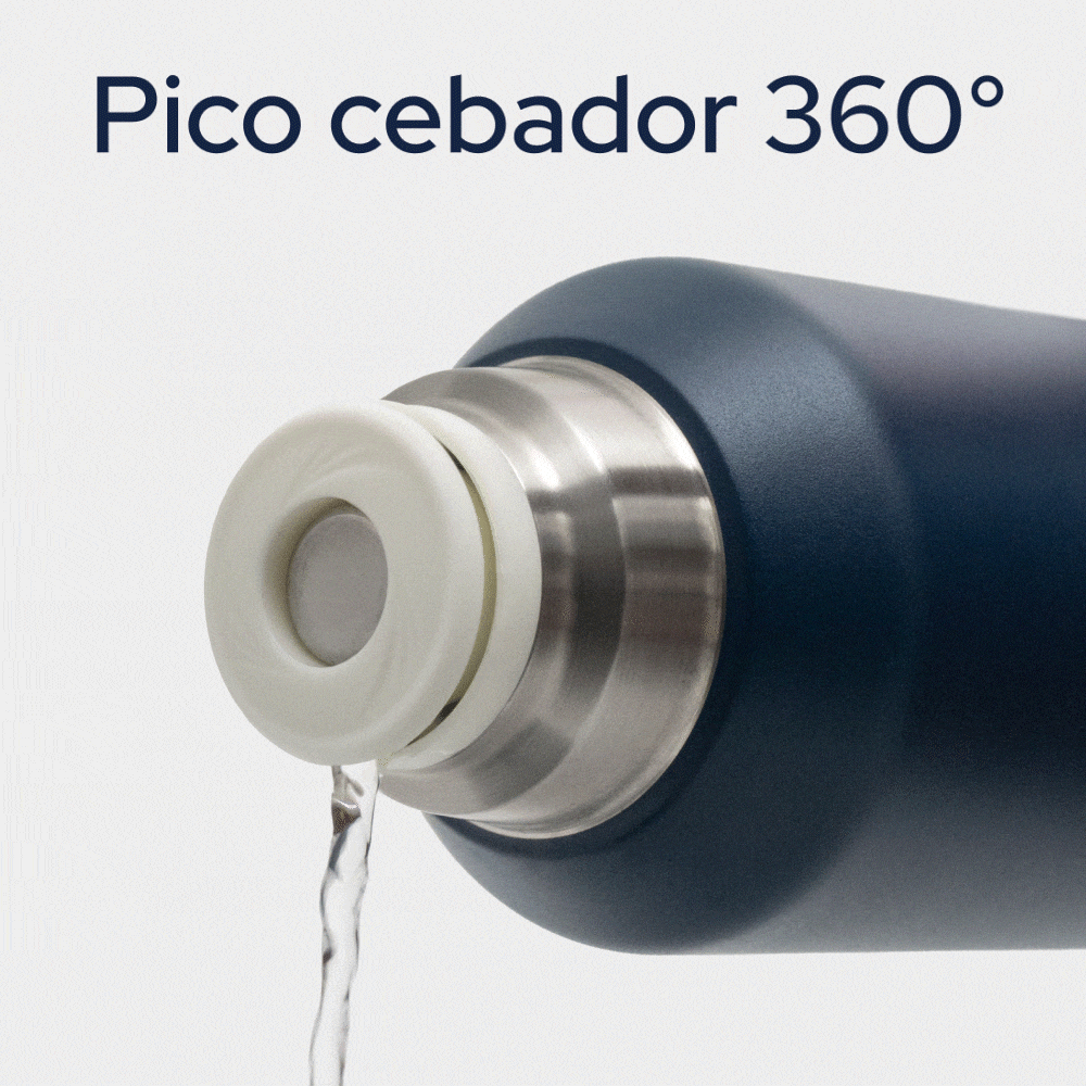 BREMEN TERMO ACERO INOXIDABLE GRIS CON TAPA MAGNÉTICA 1L | Martel ...