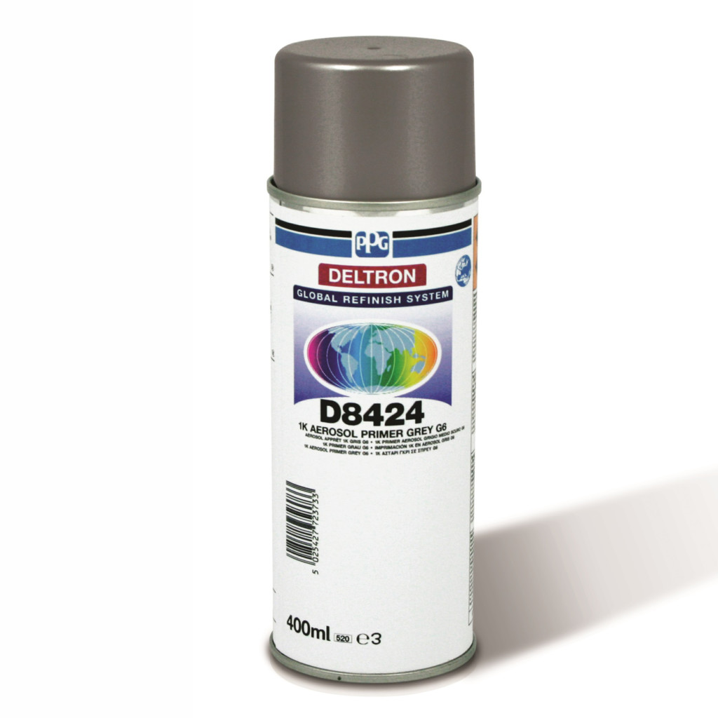 PPG D8424 PRIMER AEROSOL GRIS 0.4 L | Martel Pinturerias